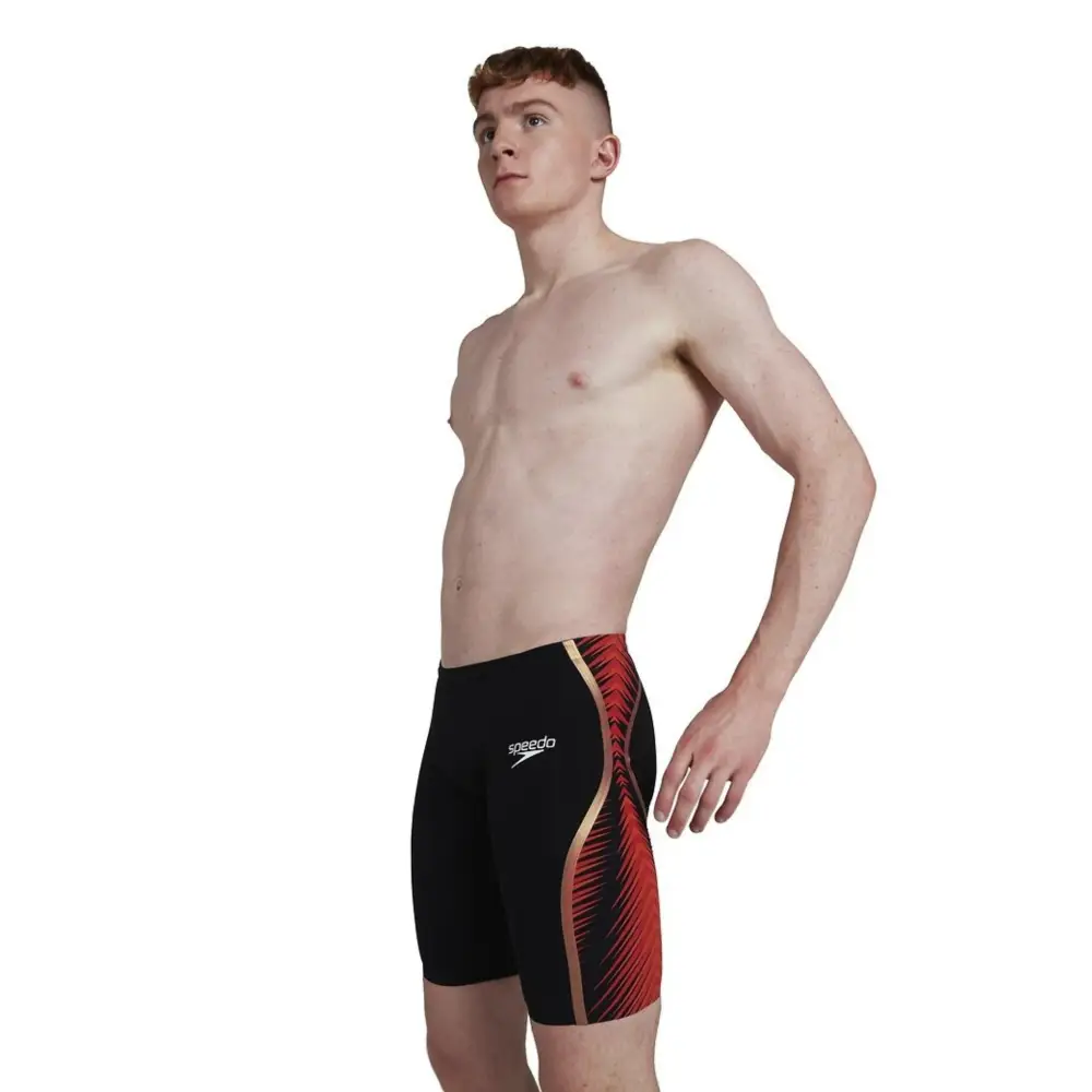Speedo Lzr Pure Intent Jammer for Men Black Red – theSwimmingShop