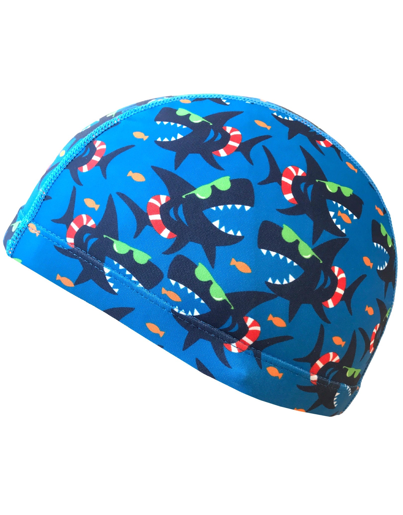 Simply Swim Junior Fun Patterns Lycra Swim Cap | theSwimmingShop